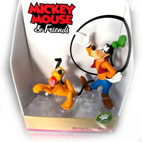 Pippo e Pluto Statuina Bullyland 9cm Disney - Palloni e palloncini