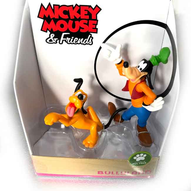 Pippo e Pluto Statuina Bullyland 9cm Disney - Palloni e palloncini
