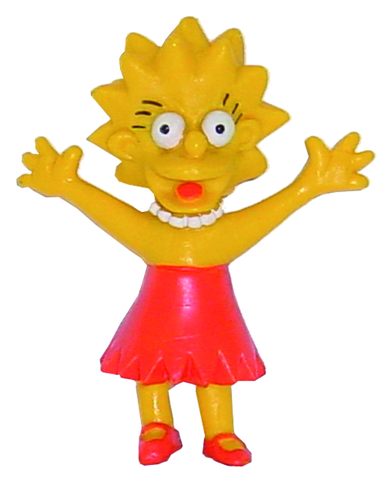 Simpson Lisa Statua 6cm - Palloni e palloncini