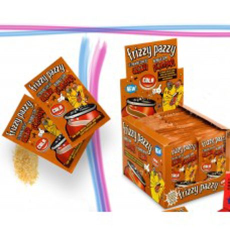 Caramelle Polvere Frizzante Frizzy Pazzy Cola Scoppiettante in Bustina ...